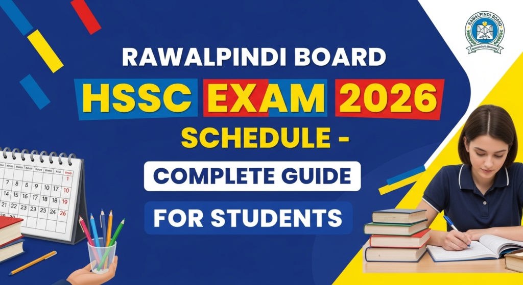 Rawalpindi Board HSSC Examination 2026 Schedule – Complete Guide for ...